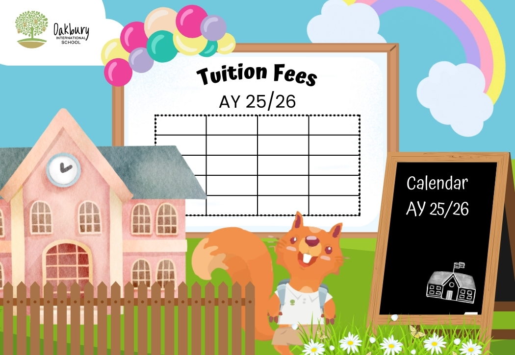 Available Now! Official Calendar & Tuition Fees For AY2025/2026 - Oakbury